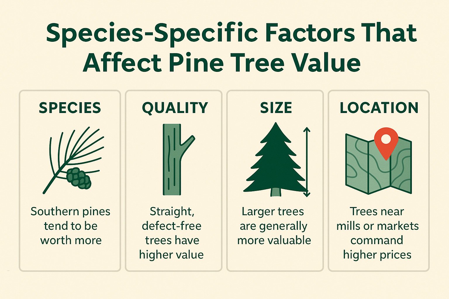 Pine Tree Value Calculator | Estimate Timber Worth & Tree Price